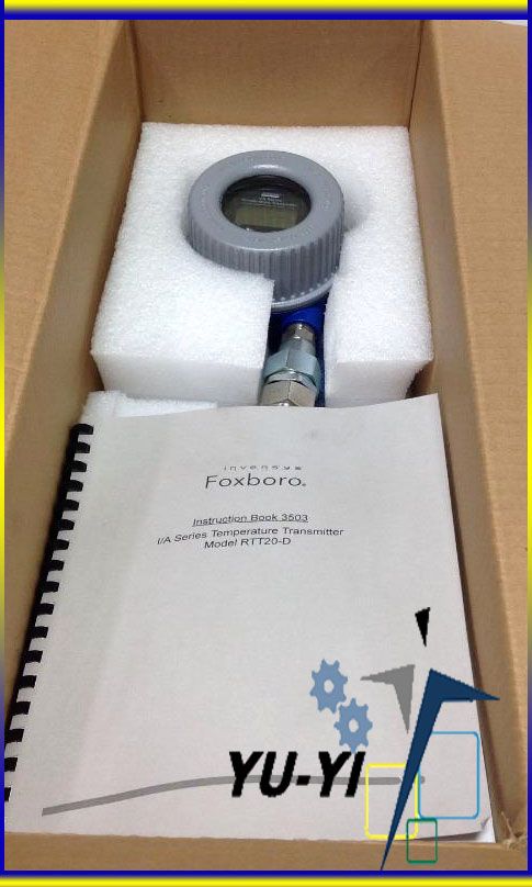 FOXBORO IA 0-1562°F TEMPERATURE TRANSMITTER RTT20-D1LDQFD-D2 ST-A - 裕益 ...