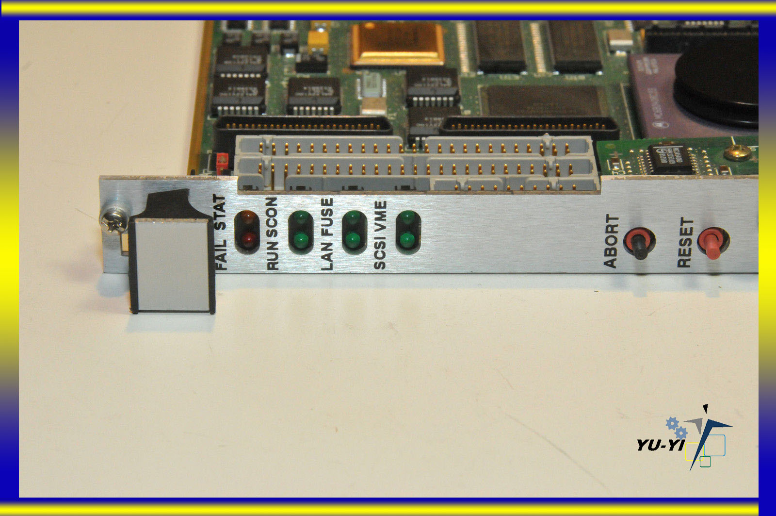 Motorola MVME162 VME CPU Board 01-W3960B-01D - 裕益科技自動化設備可程式編碼器PLC分散式控制系統DCS