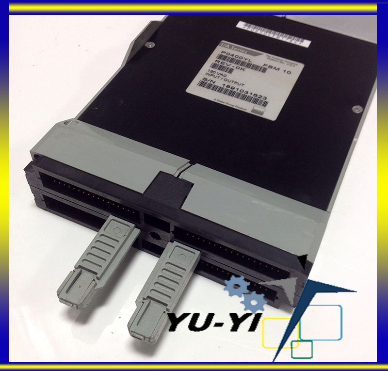 FOXBORO IA 120VAC INPUT OUTPUT MODULE FBM-10 REV.0K P0400YL - 裕益科技自動化設備 ...