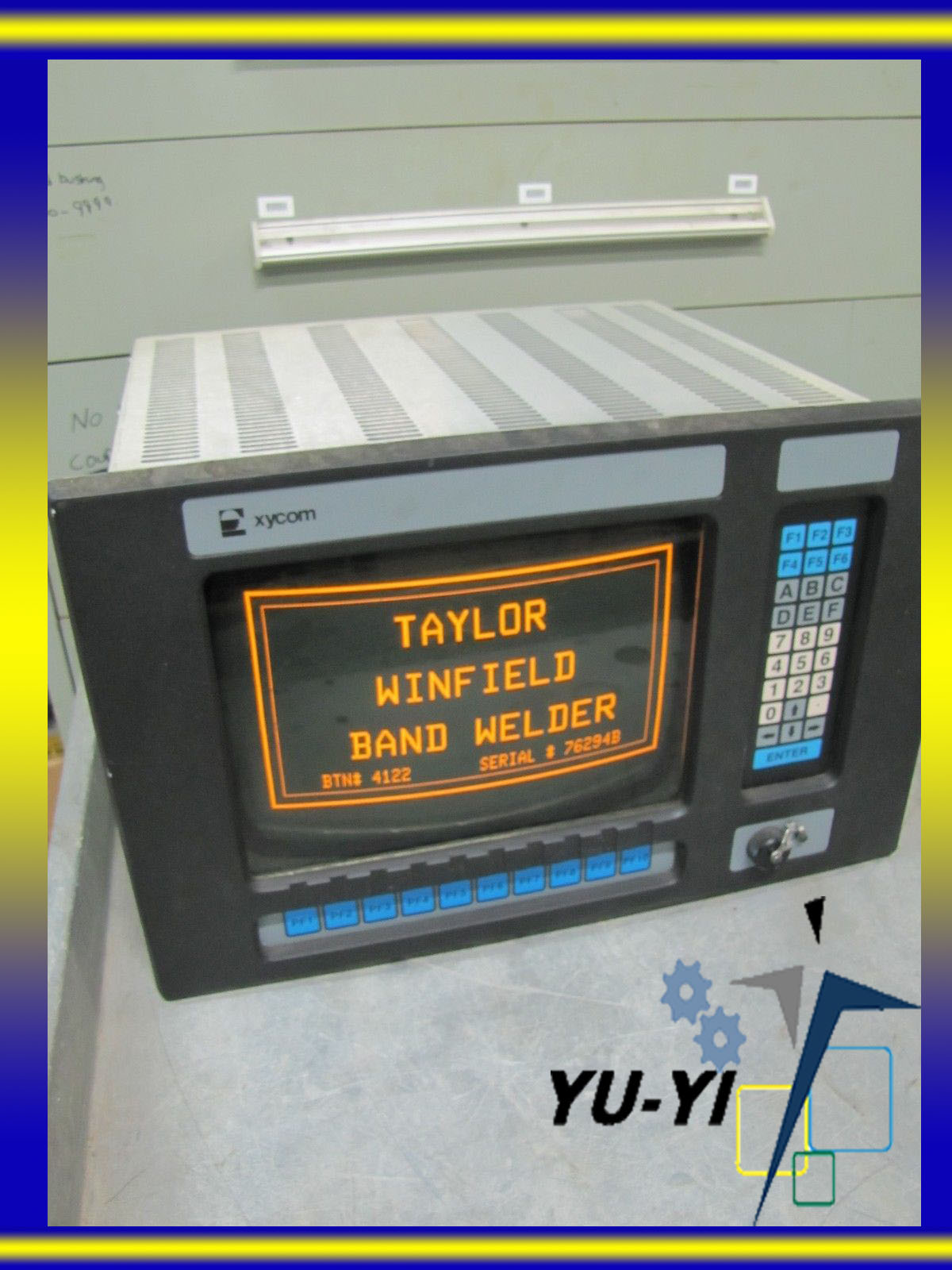 XYCOM 12 OPERATOR INTERFACE PANEL TERMINAL 4860A 91886-001 91886001 - 裕 ...
