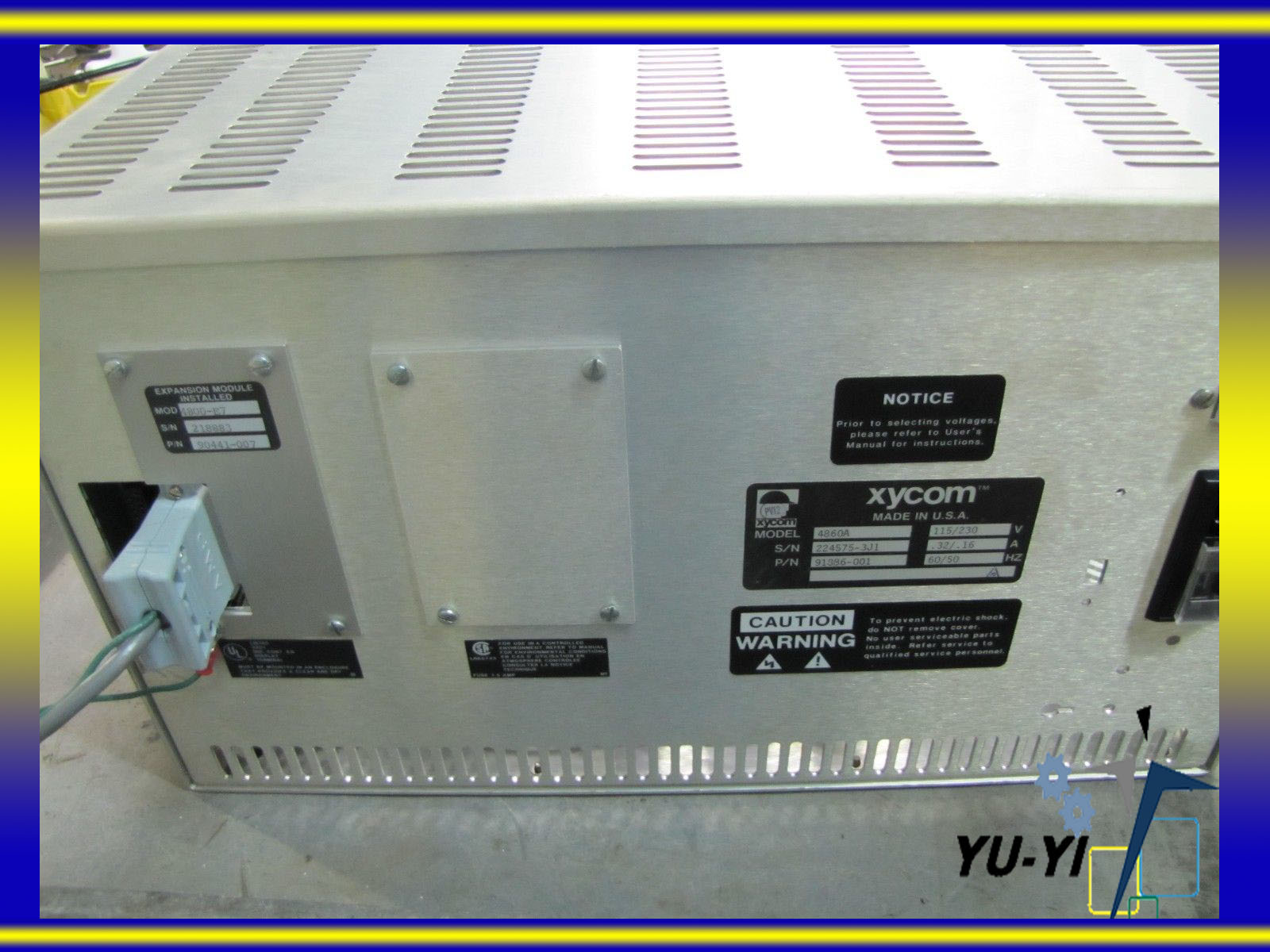 XYCOM 12 OPERATOR INTERFACE PANEL TERMINAL 4860A 91886-001 91886001 - 裕 ...