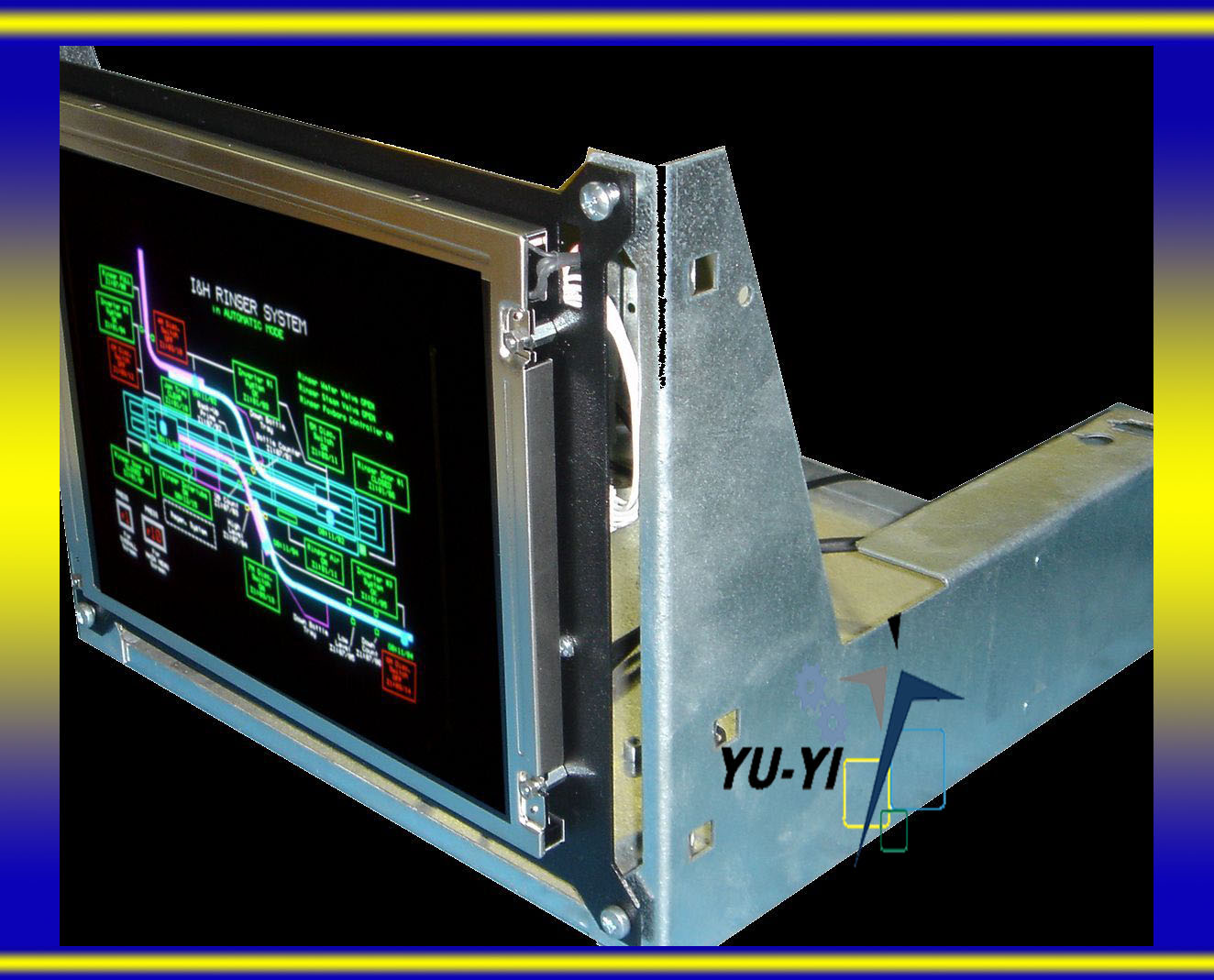 Xycom 2050 4850 LCD upgrade - Replaces 12 inch CRT monitor - PLC DCS ...