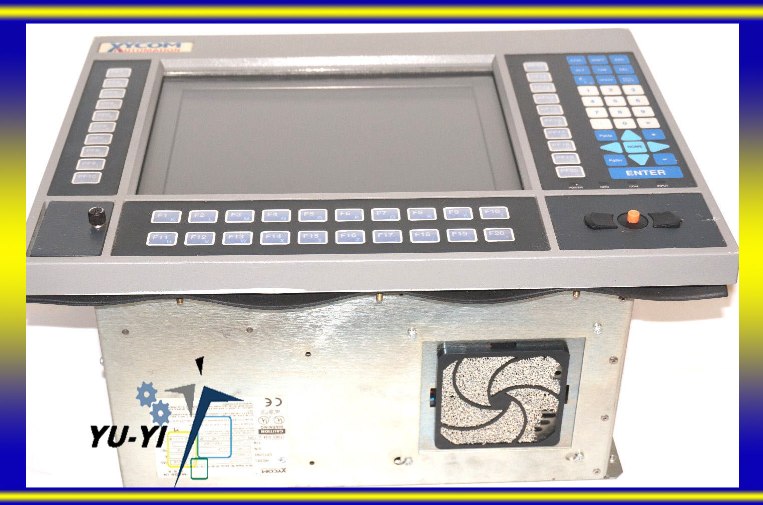 XYCOM 3512-KPM 12.1 INCH COLOR OPERATOR INTERFACE - 裕益科技自動化設備可程式編碼器PLC ...