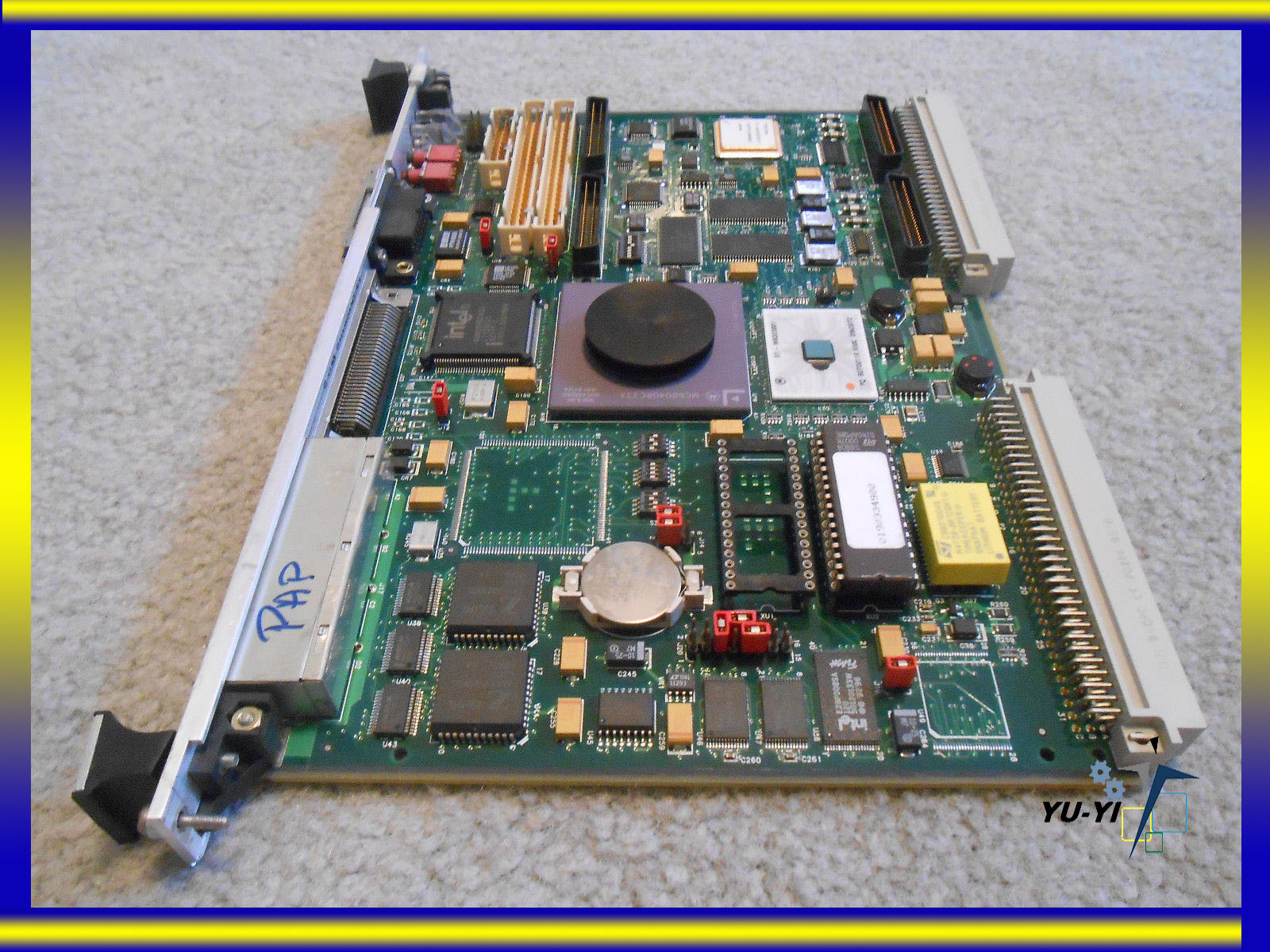 MOTOROLA MVME162P-242SE MC68040 CPU, 25MHZ, 16MB DRAM MEMORY, 128KB ...