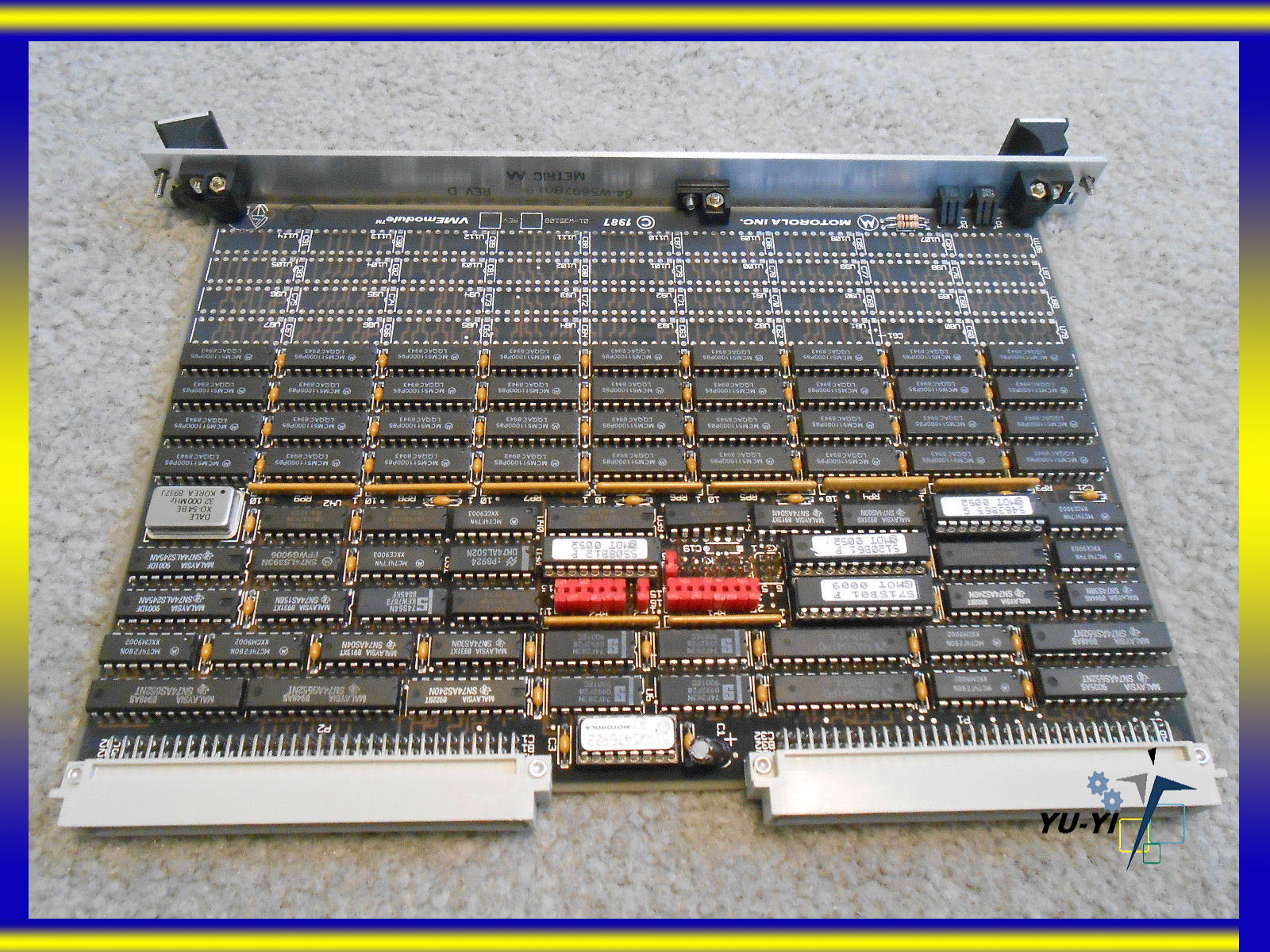 MOTOROLA MVME226-1 1GB DYNAMIC MEMORY VME MODULE - 裕益科技自動化設備可程式編碼器PLC分散 ...