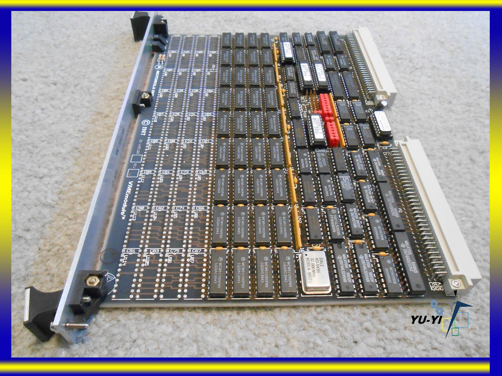 MOTOROLA MVME226-1 1GB DYNAMIC MEMORY VME MODULE - 裕益科技自動化設備可程式編碼器PLC分散 ...