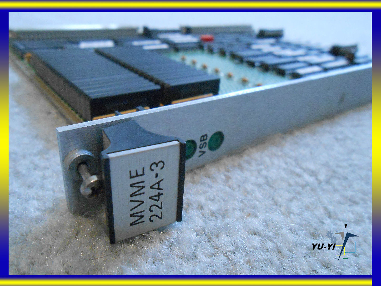 MOTOROLA MVME224A-3 16MB DRAM MEMORY VME MODULE - PLC DCS SERVO Control ...