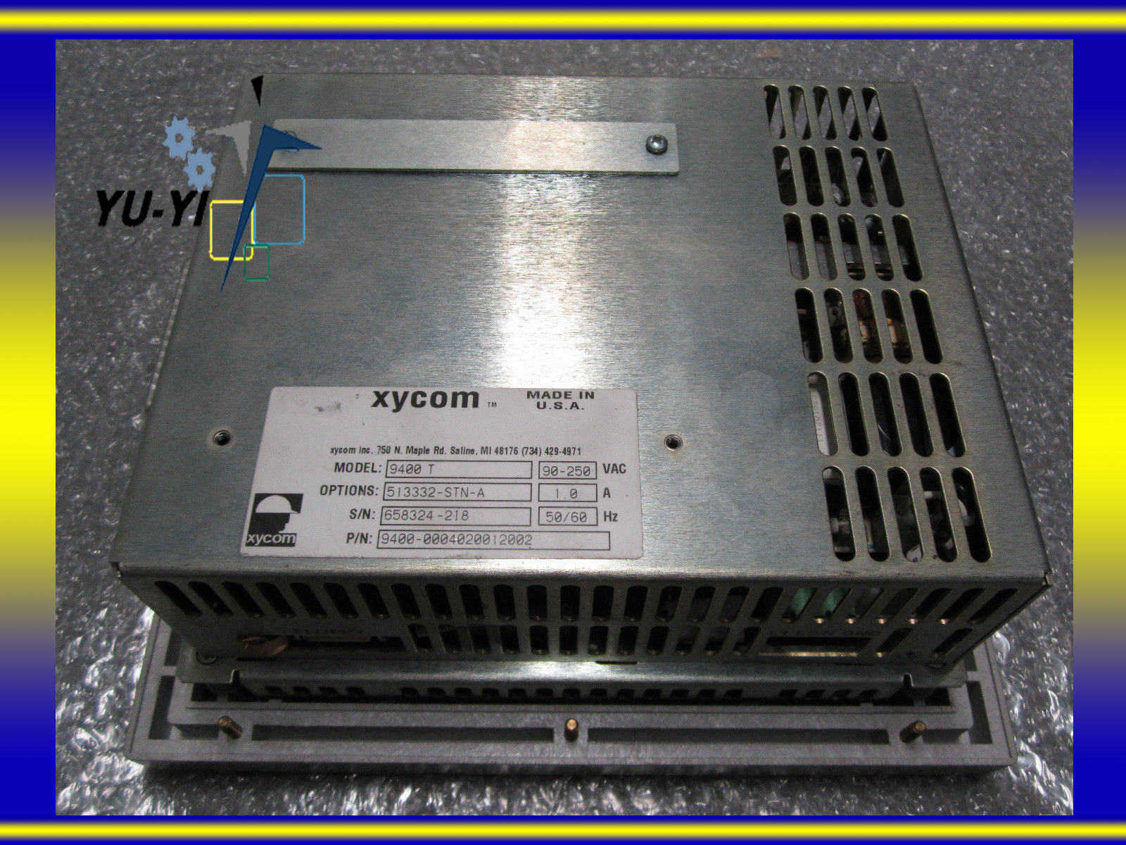 Xycom 9400 T Touch Screen Panel PN 9400-0004020012002 5133324-STN-A - 裕 ...