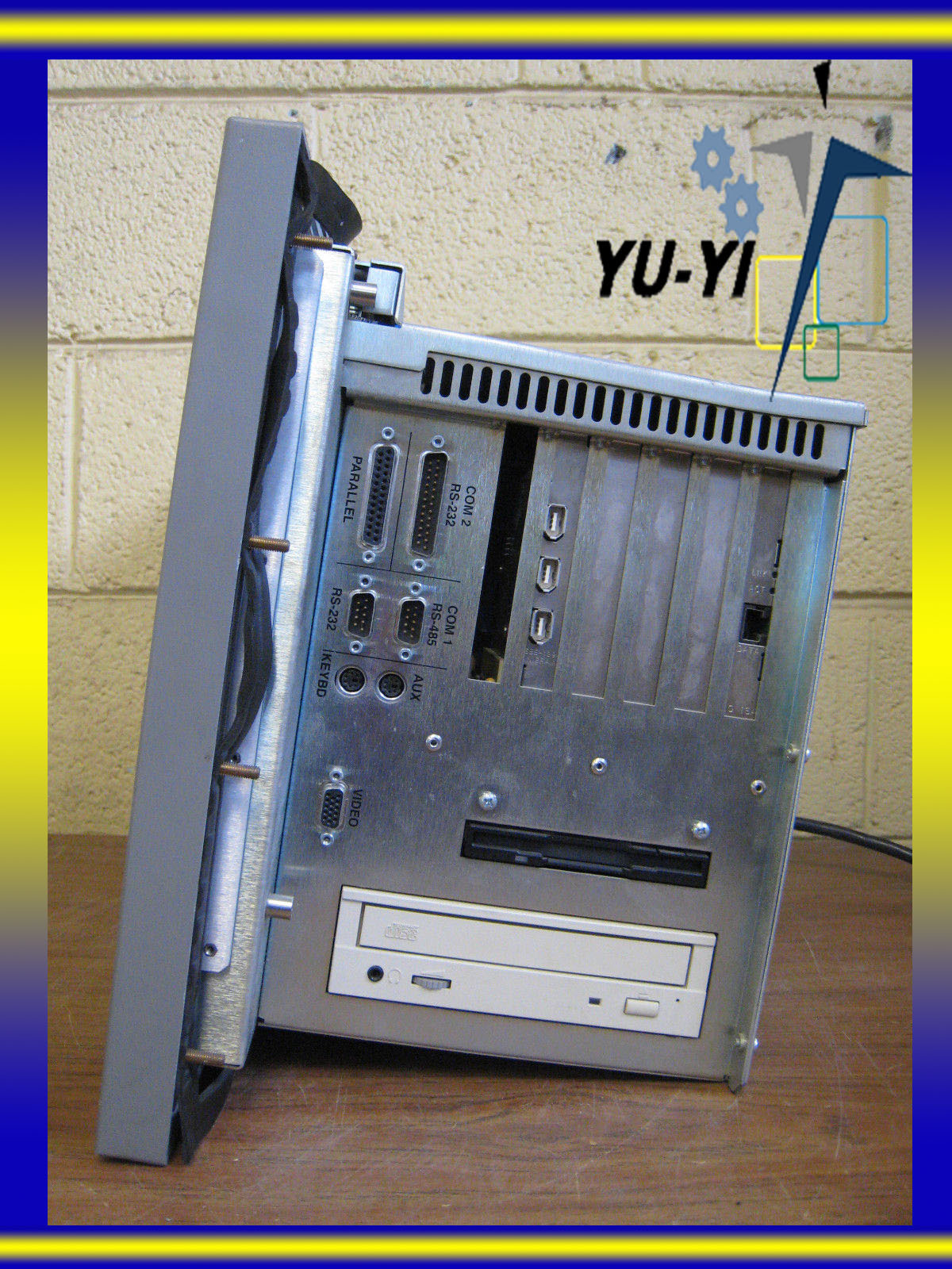 XYCOM 9465 KPM PC AT Flat Panel Industrial Computer Operator Interface ...