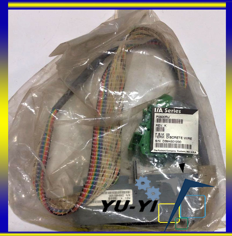 FOXBORO IA FBM 03 TERMINATION DISCRETE WIRE ASSEMBLY REV.K P0500RU ...