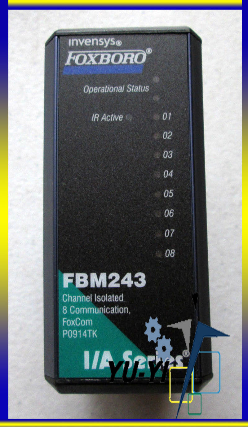 FOXBORO IA FBM243 P0914TK CHANNEL INVENSYS - 裕益科技自動化設備可程式編碼器PLC分散式控制系統DCS
