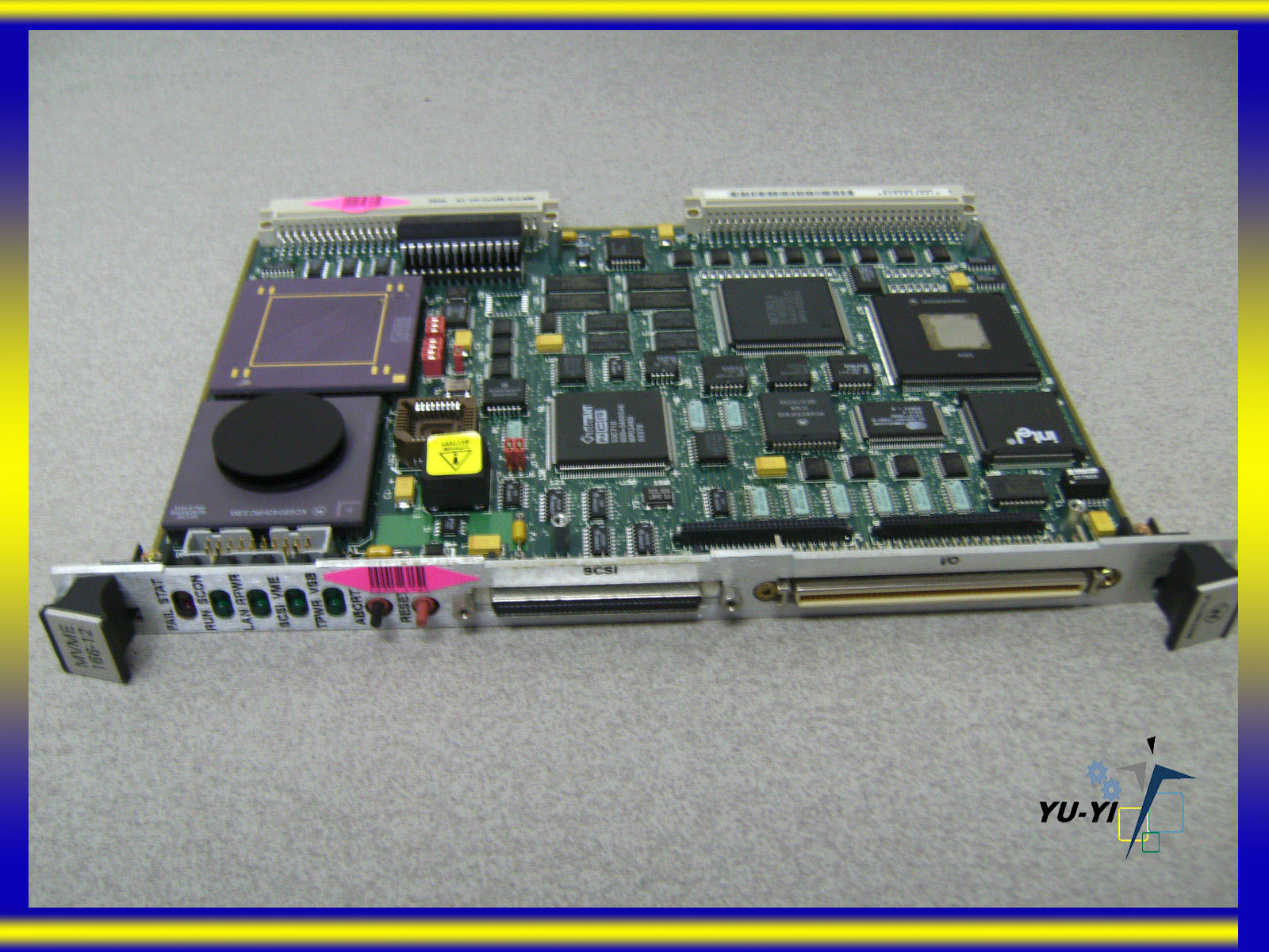 MOTOROLA MVME166-012A 68040 CPU, 33MHZ WITH 8MB ECC MEMORY - PLC DCS ...