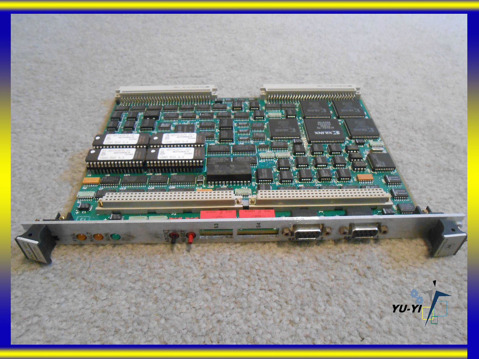 MOTOROLA MVME188A SYSCON WITH 2 - 9-PIN SERIAL PORT MODULE - PLC DCS ...