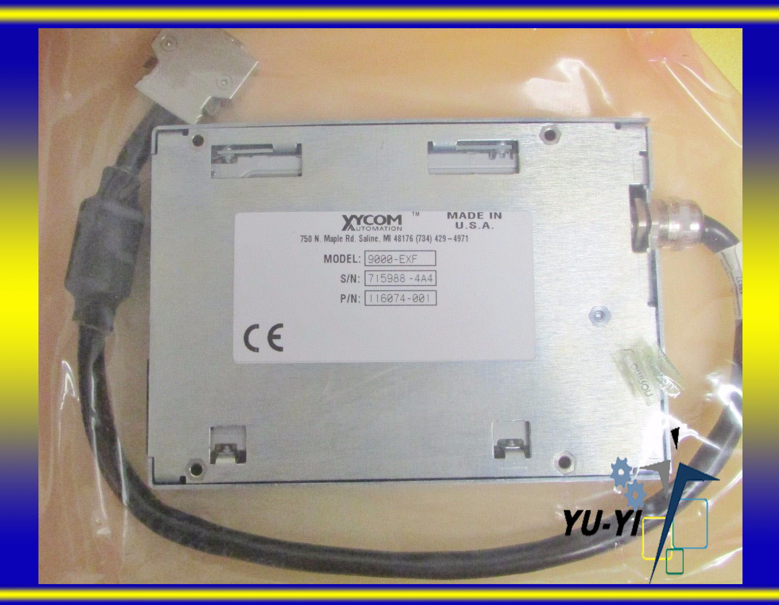 XYCOM AUTOMATION 900 EXF Industrial Floppy Disc Drive 116074 001 - 裕益科技 ...