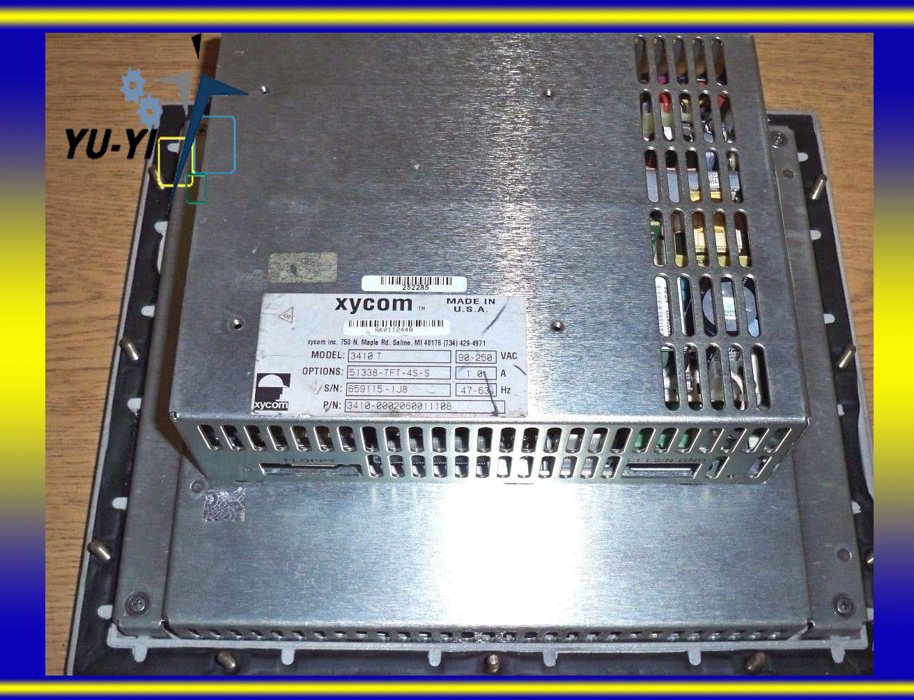 XYCOM AUTOMATION 3410T OPERATOR PANEL 3410T 341OT - 裕益科技自動化設備可程式編碼器PLC ...