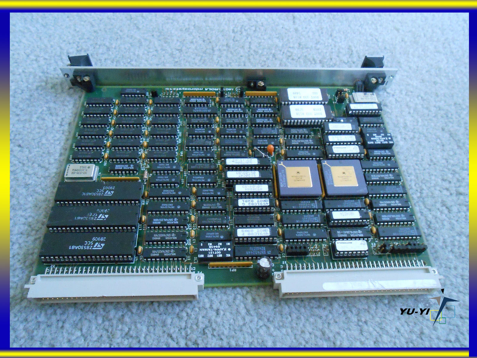 MOTOROLA MVME333-2 SERIAL COMMUNICATION CONTROLLER VME MODULE 01-W3503B ...
