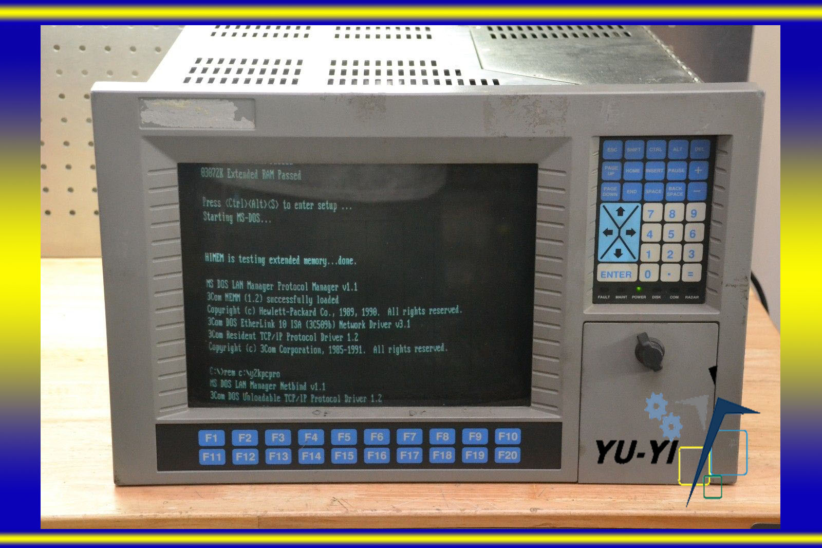 Xycom Display 9450 options 3334 9450-0343316010000 - 裕益科技自動化設備可程式編碼器PLC ...