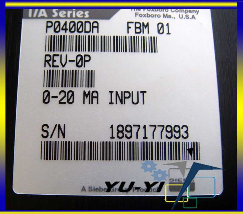 FOXBORO IA SERIES FBM 01 REV-0P INPUT MODULE P0400DA - 裕益科技自動化設備可程式編碼器 ...