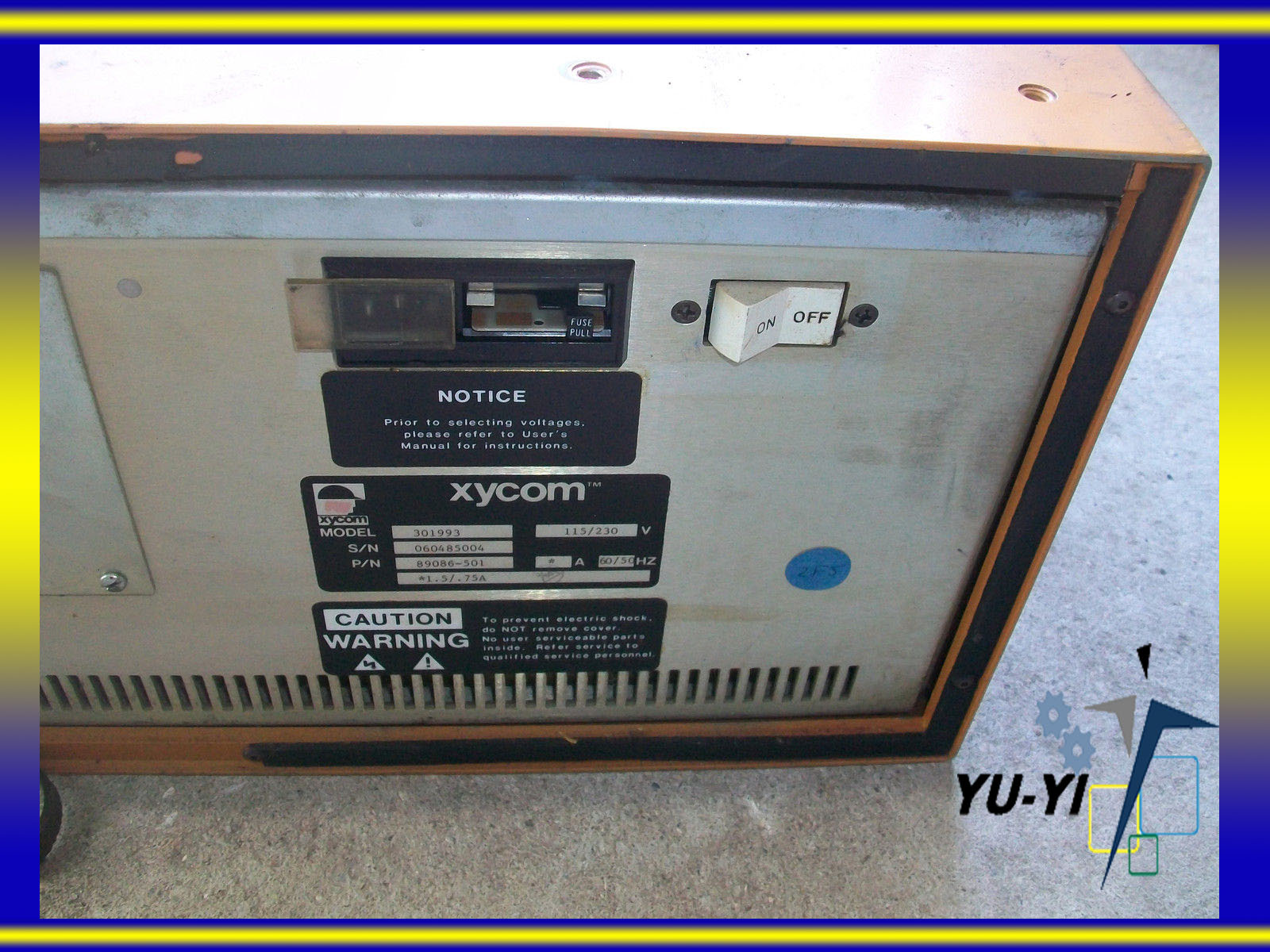 Xycom Operator Panel 301993 89086-501 - 裕益科技自動化設備可程式編碼器PLC分散式控制系統DCS