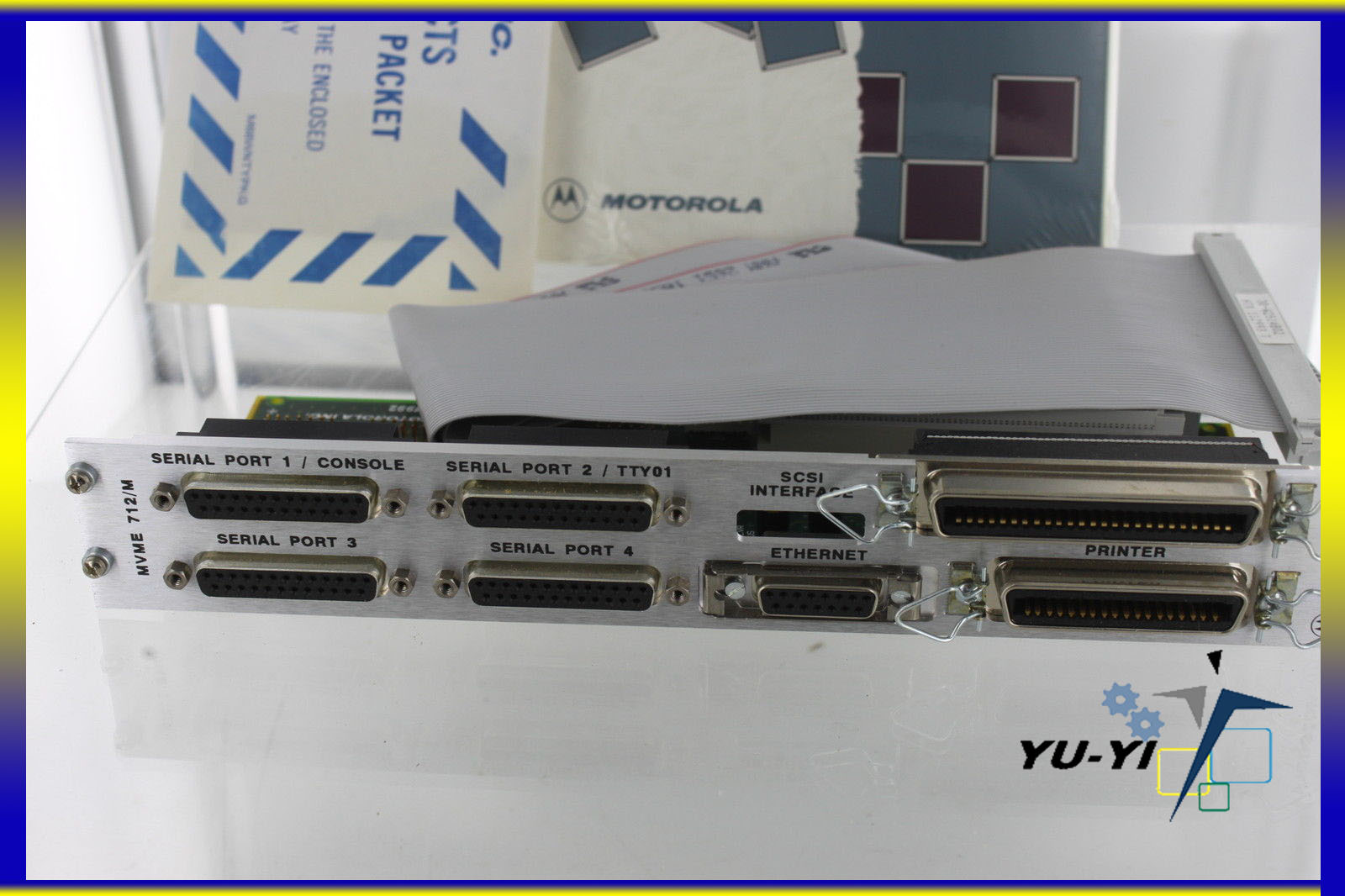 Motorola MVME-712 PC BOARD TRANSITION COMMUNICATION MODULE - PLC DCS ...