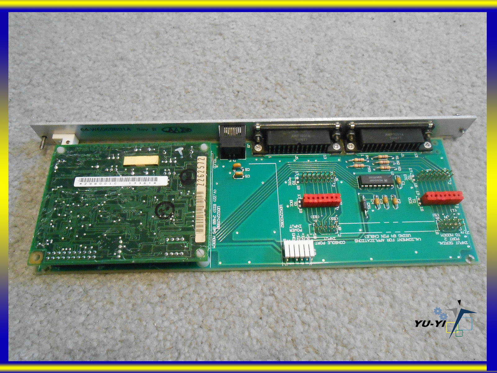 MOTOROLA MVME714M IO TO DCB CABLE MUX VME MODULE - PLC DCS SERVO ...