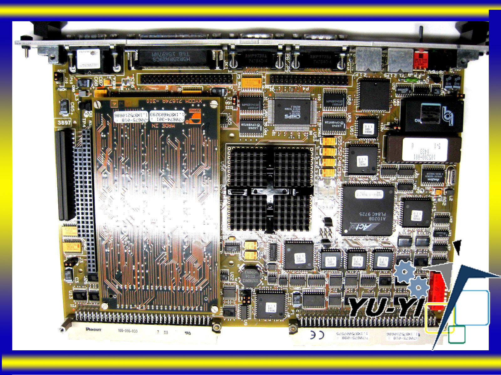 XYCOM XVME-675 CPU MODULE XVME675 - 裕益科技自動化設備可程式編碼器PLC分散式控制系統DCS