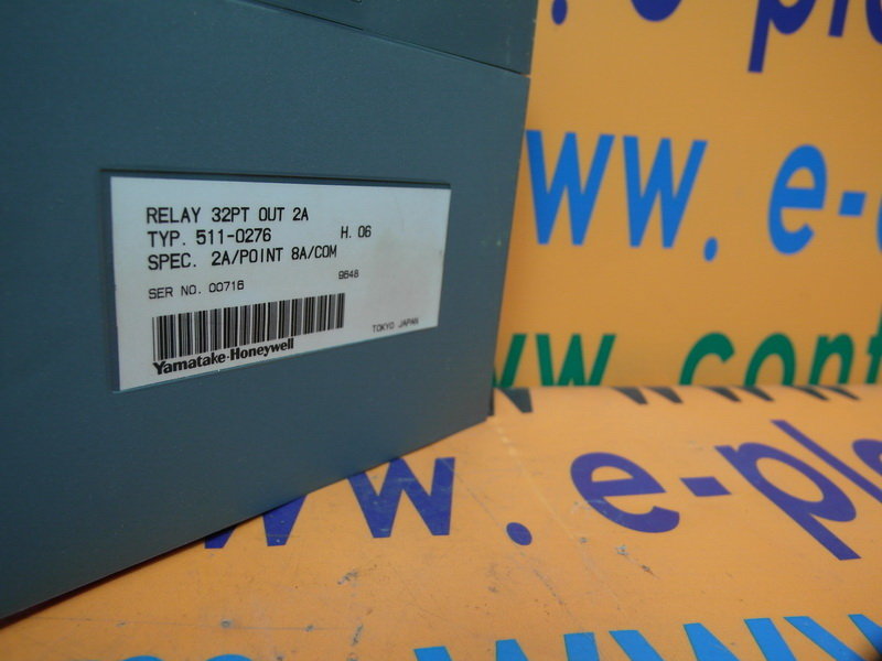 YAMATAKE-HONEYWELL 511-0276 RELAY 32PT OUT - 裕益科技自動化設備可程式編碼器PLC分散式控制系統DCS