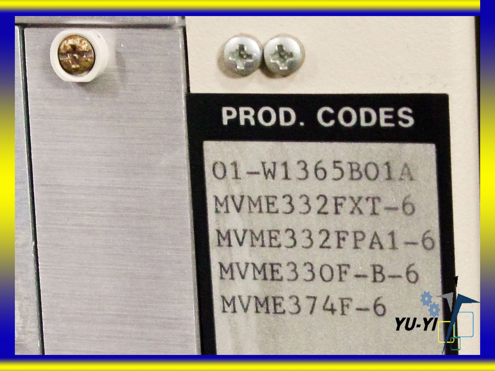 Motorola S8000 Mainframe Chassis MVME955A-1 with MVME INTROL Cards ...