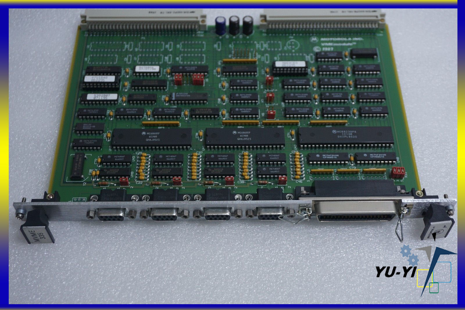 MOTOROLA VME BOARD MVME 335 - PLC DCS SERVO Control MOTOR POWER SUPPLY ...