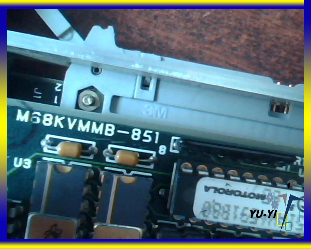 Motorola VME Card MVME131 SBC 68020 CPu M68KVMMB-851 - PLC DCS SERVO ...