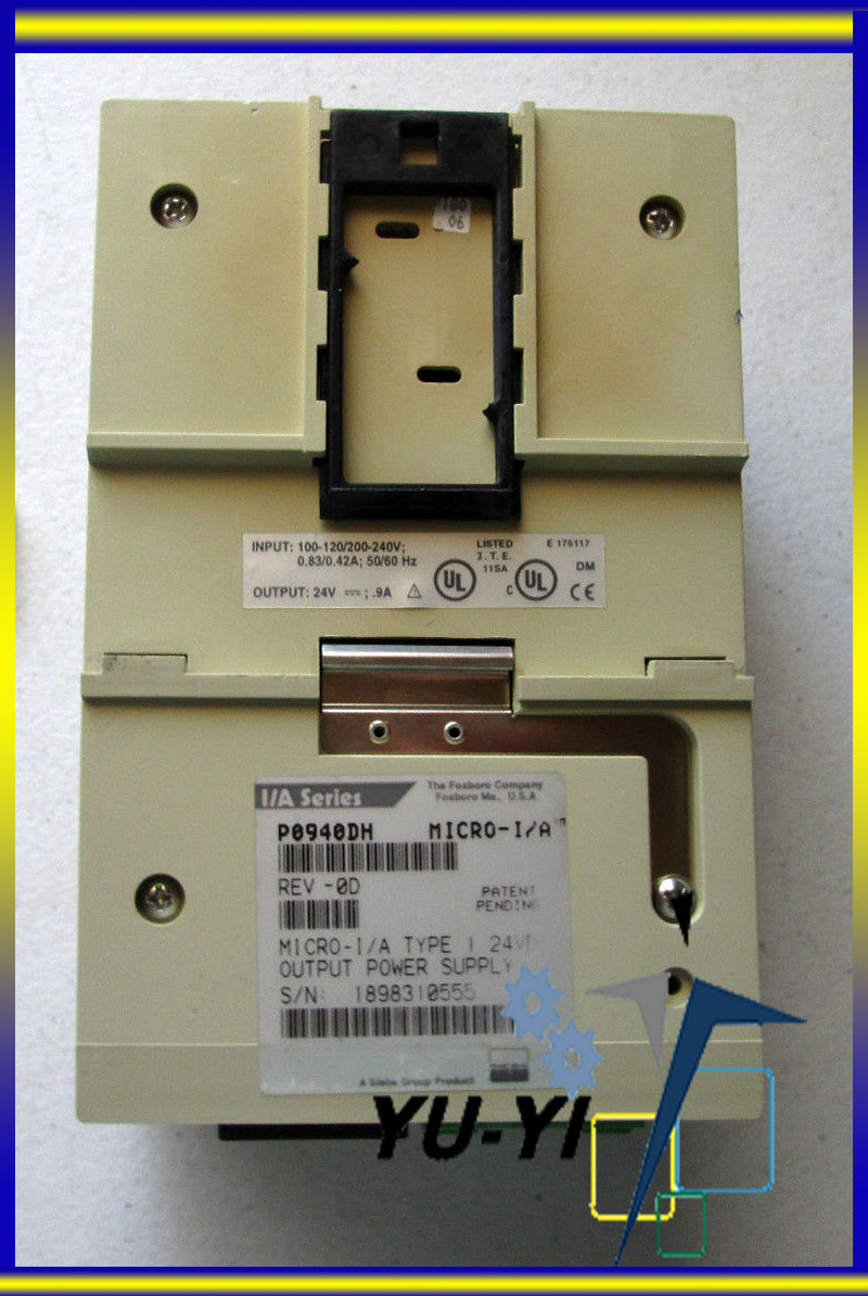 FOXBORO P0940DH REV 0D MICRO IA OUTPUT POWER SUPPLY - 裕益科技自動化設備可程式編碼器 ...