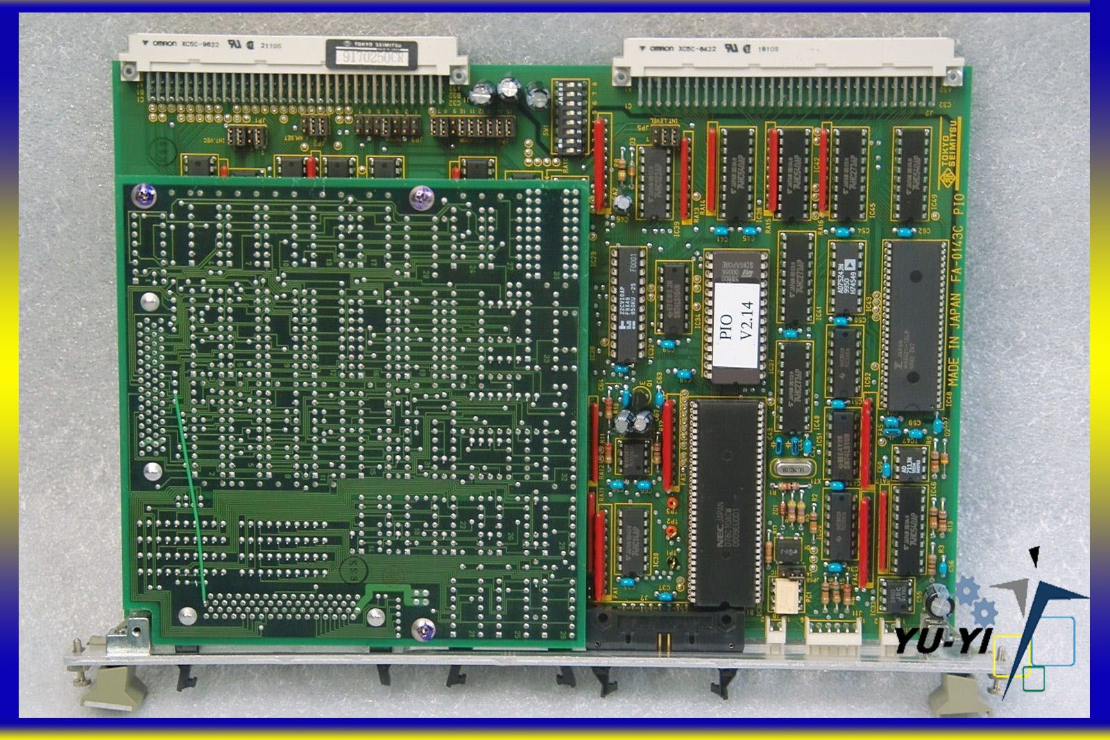 TOKYO SEIMITSU FA0143C PIO BOARD VME MVME - 裕益科技自動化設備可程式編碼器PLC分散式控制系統DCS
