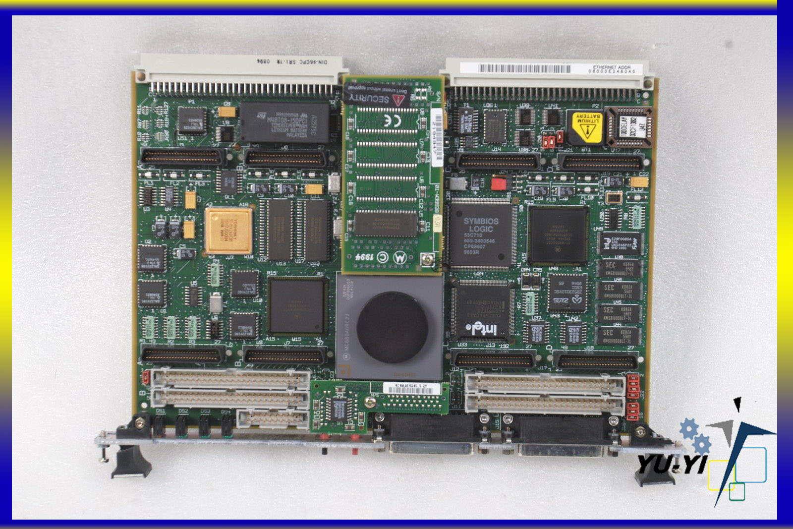 VISION CONTROLLER PCB ELECTRIC BOARD MOTOROLA MVME 162-523A - PLC DCS ...