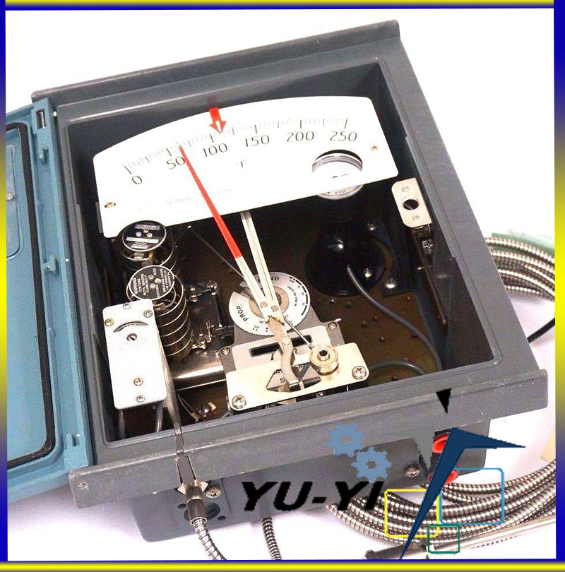 FOXBORO 43AP-FA42C TA-1A PNEUMATIC CONTROLLER 0-250 DEG. F ...
