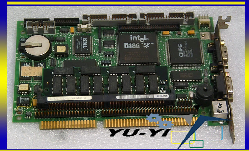 RADISYS ECV-31 60-0132-01 CPU BOARD WORKING 486 MODULAR BIOS V3.05abd ...