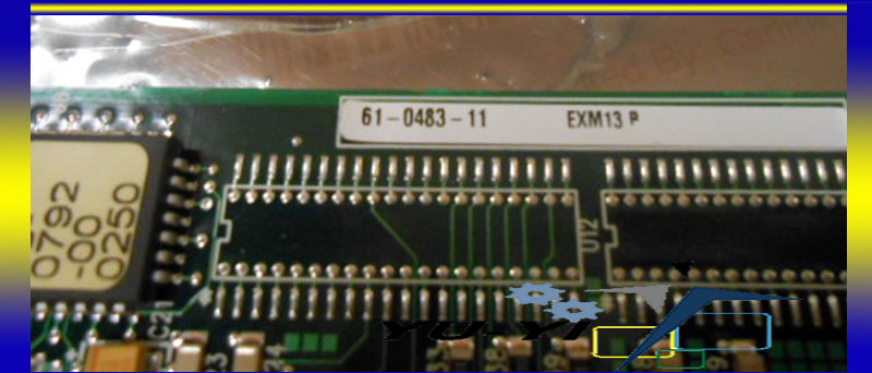 RadiSys EXM-13B VGA Video Controller Card, 61-0483-11 - PLC DCS SERVO ...