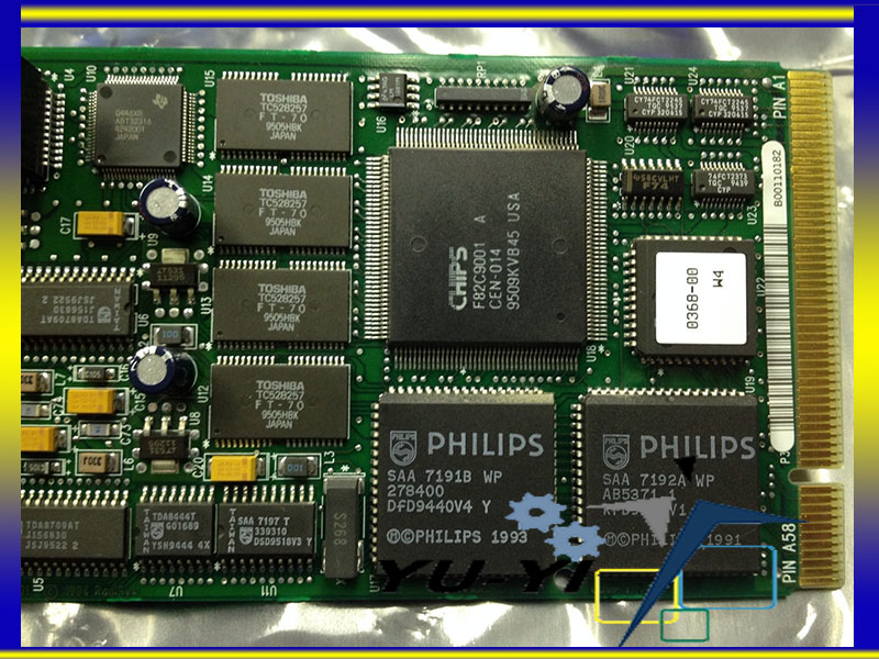 Radisys EXM-14 VGA Video Card Universal Instruments UIC GSM GSM1 GSM2 ...