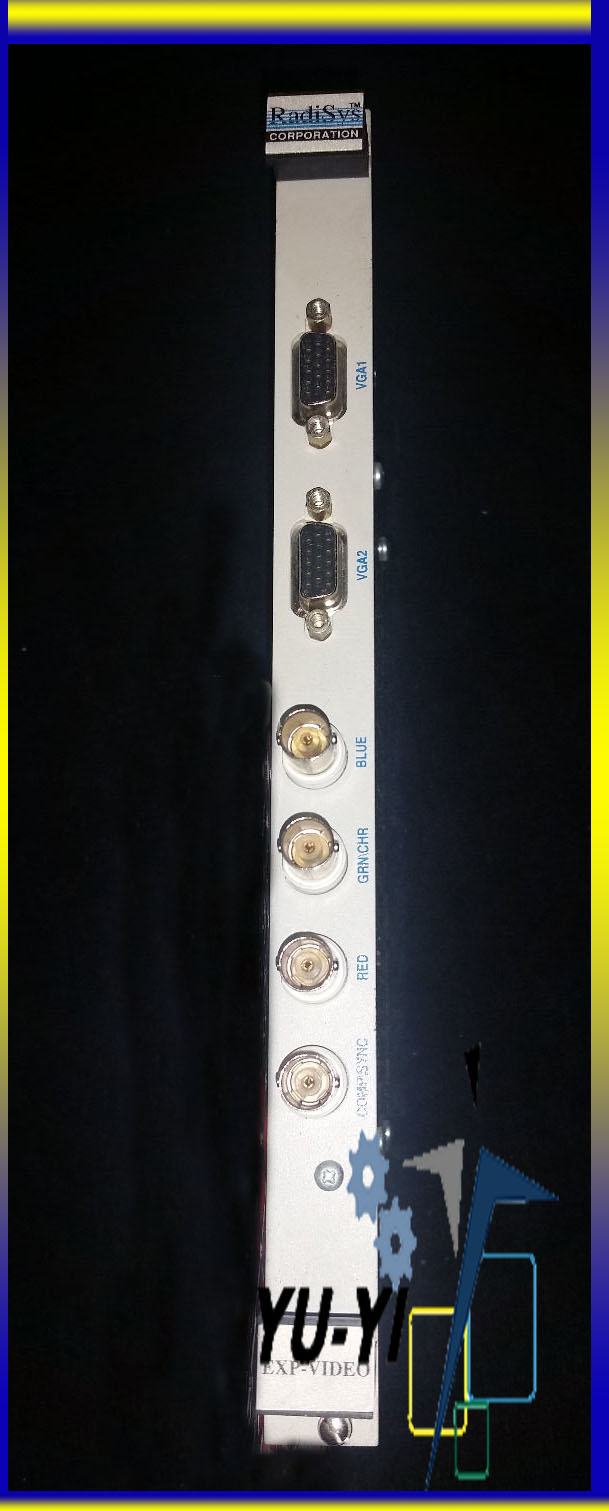 Radisys EXP-VID Video Control Board 61-0416-30 - 裕益科技自動化設備可程式編碼器PLC分散式 ...