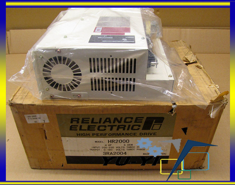 RELIANCE HR2000 BLA-16 3RA2004 SERVO CONTROLLER 4 HP 230VAC 16 AMP 3 ...
