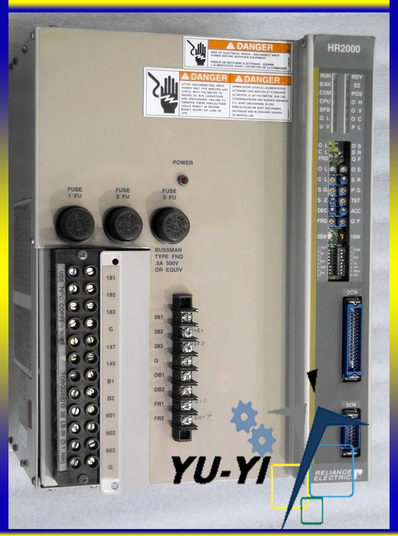 RELIANCE HR2000 Brushless AC Servo Controller 3RA2015 - 裕益科技自動化設備可程式編碼器 ...