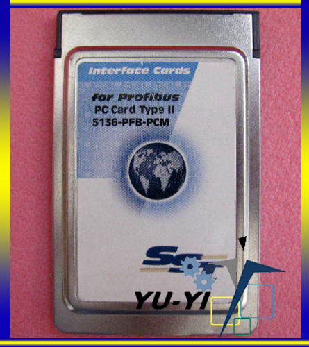 SST 5136-PFB-PCM FOR PROFIBUS 16-BIT PC CARD TYPE II NETWORK INTERFACE ...