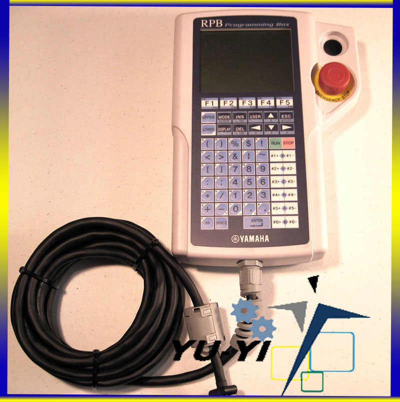YAMAHA ROBOT TEACH PENDANT RPB-100 SCARA YK-X TYPE AXIS CONTROL RPB100 ...