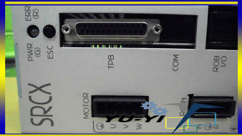 YAMAHA SRCX05 CONTROLLER ROBOT TWO AXIS - PLC DCS SERVO Control MOTOR ...
