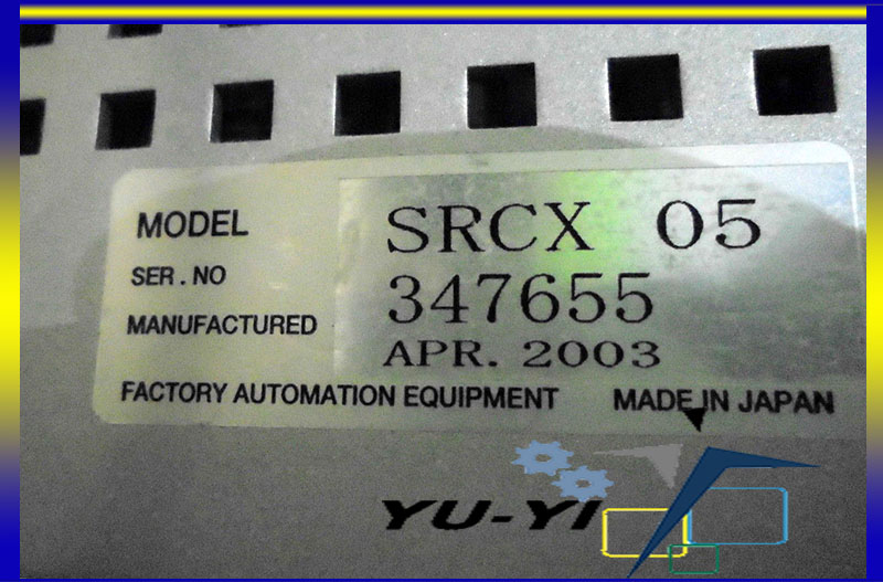 YAMAHA SRCX05 CONTROLLER ROBOT TWO AXIS - PLC DCS SERVO Control MOTOR ...