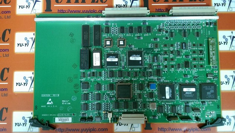GE HEALTHCARE GENERIC CPU-BIU BOARD 2287635 - 裕益科技自動化設備可程式編碼器PLC分散式控制系統DCS