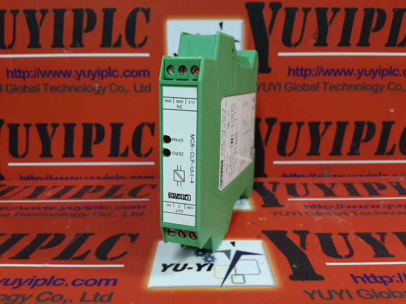 PHOENIX CONTACT MCR-CLP-UI/I-4 28 14 05 8 - 裕益科技自動化設備可程式編碼器PLC分散式控制系統DCS