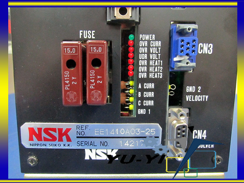 NSK Nippon Seiko Servo Controller EE1410A03-25 - PLC DCS SERVO Control ...
