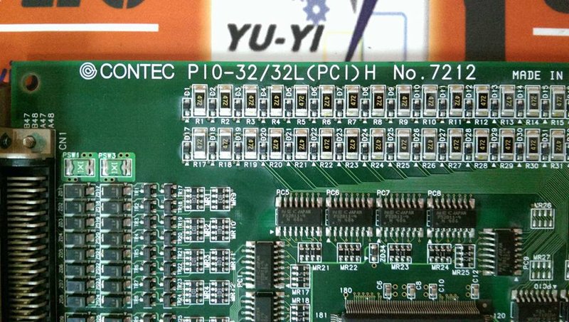 CONTEC PIO-3232L(PCI)H NO.7212 - PLC DCS SERVO Control MOTOR POWER ...