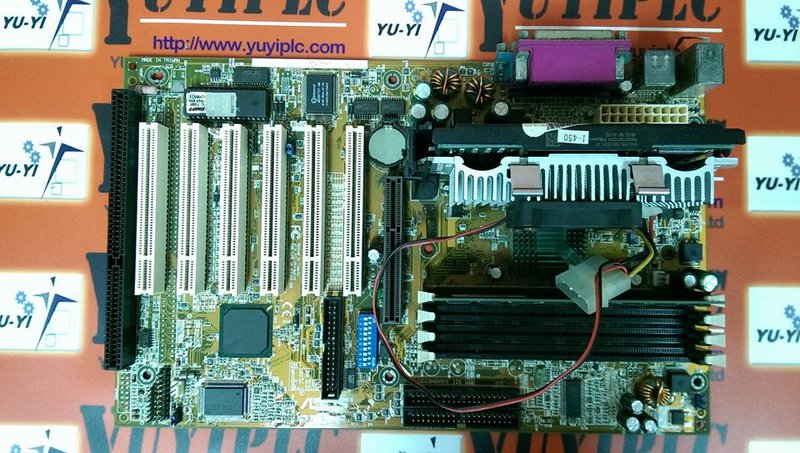 ASUS P3B-F REV 1.04 MOTHERBOARD 2x ISA SLOTS - 裕益科技自動化設備可程式編碼器PLC分散式控制系統DCS