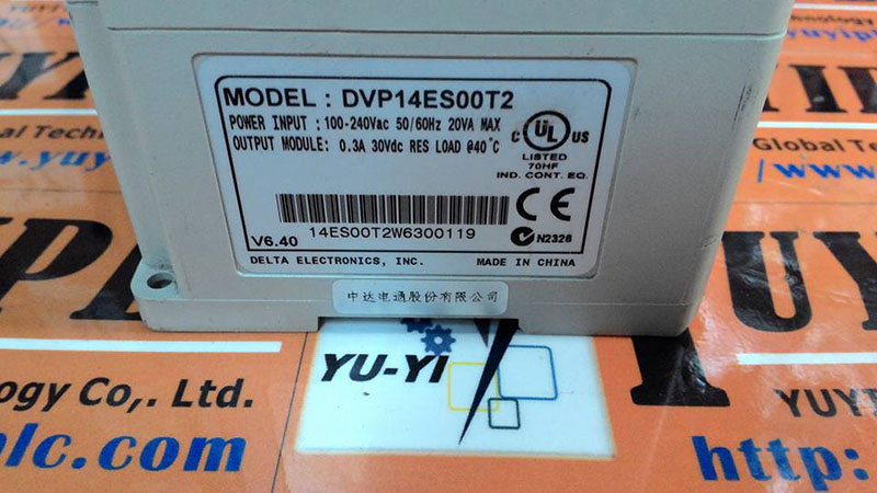 DELTA DVP14ES00T2 - 裕益科技自動化設備可程式編碼器PLC分散式控制系統DCS